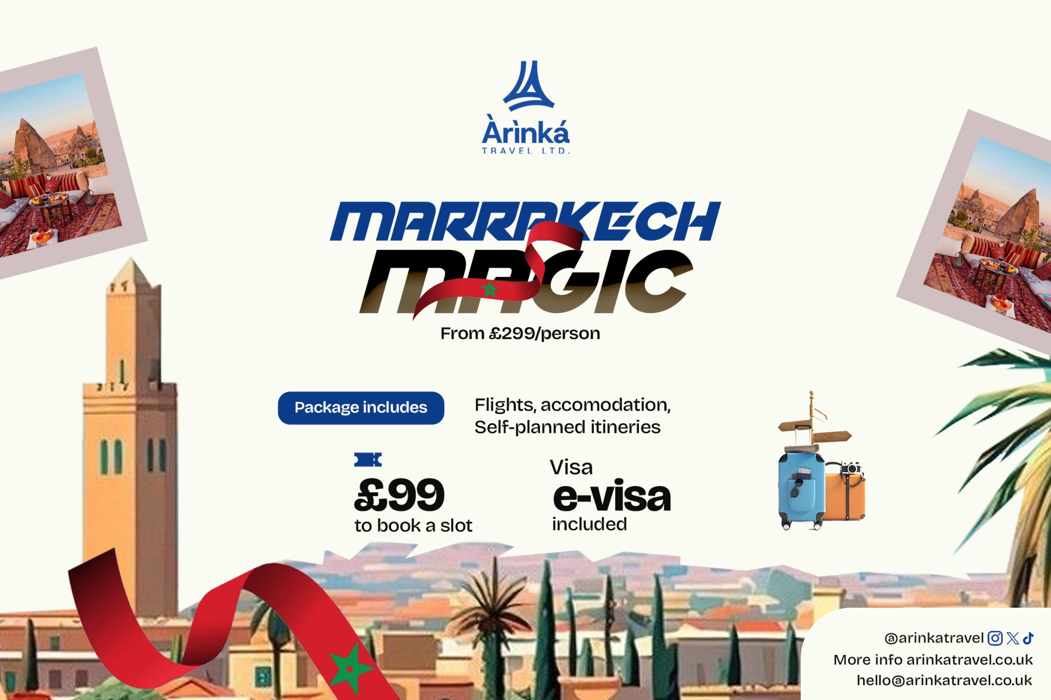 Marrakech MAGIC - Arinka Travel Ltd
